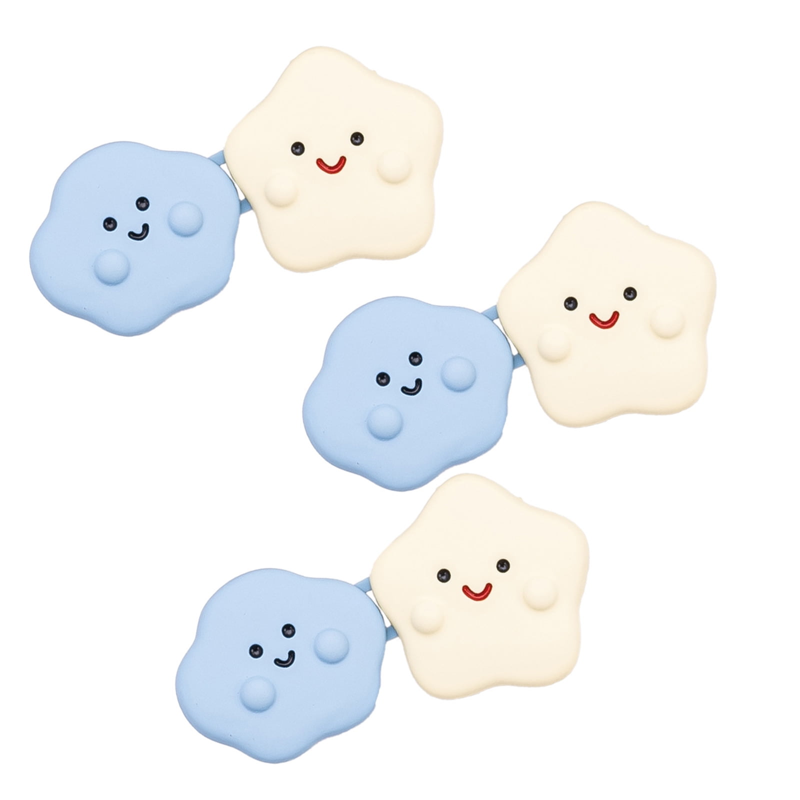 3PCS Elegant Cloud Shape Waist Tightening Clasps Jeans Waist Extenders ...