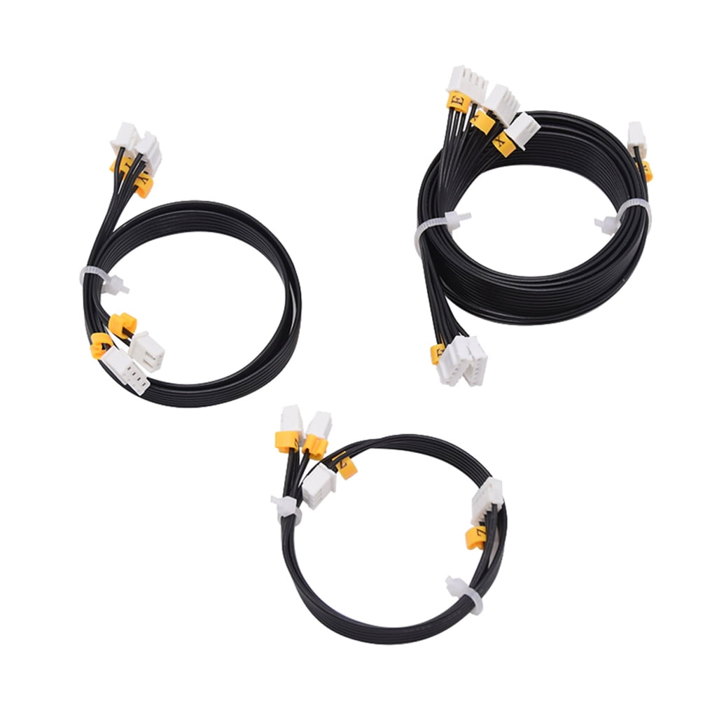 3PCS Ender-3 Endstop Limit Switch and X Y Z-Axis Stepper- Motor Cable ...