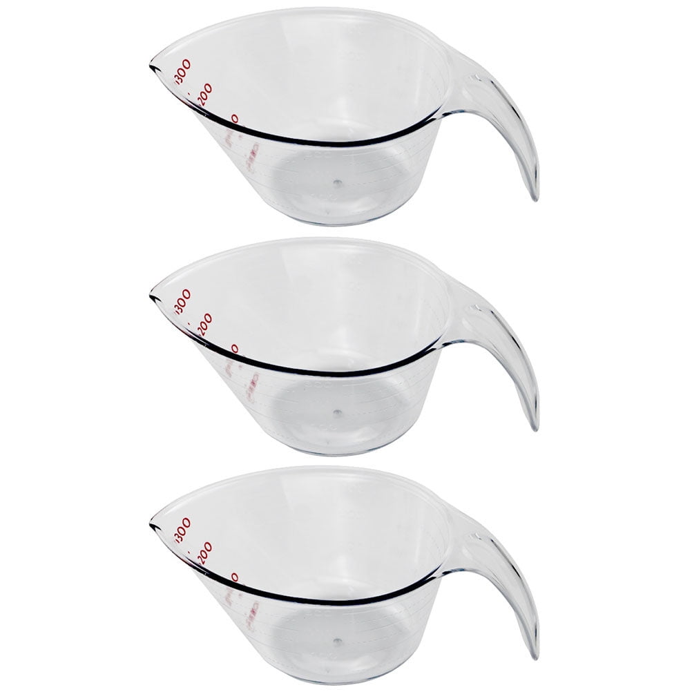 3PCS Experiment Measuring Cup Easy To Read Measuring Cup Clear ...