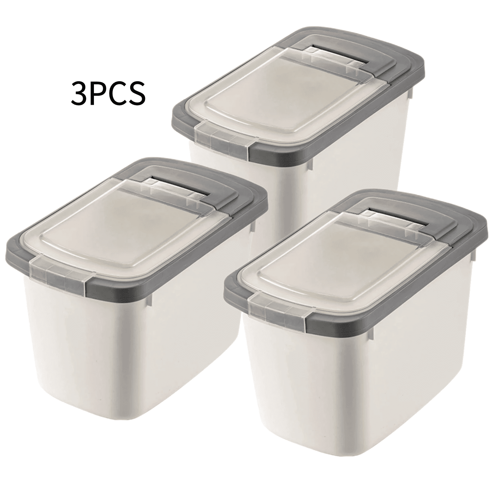 Aufmer Extra Large Food Storage Airtight Flour Containers (3 Count ...