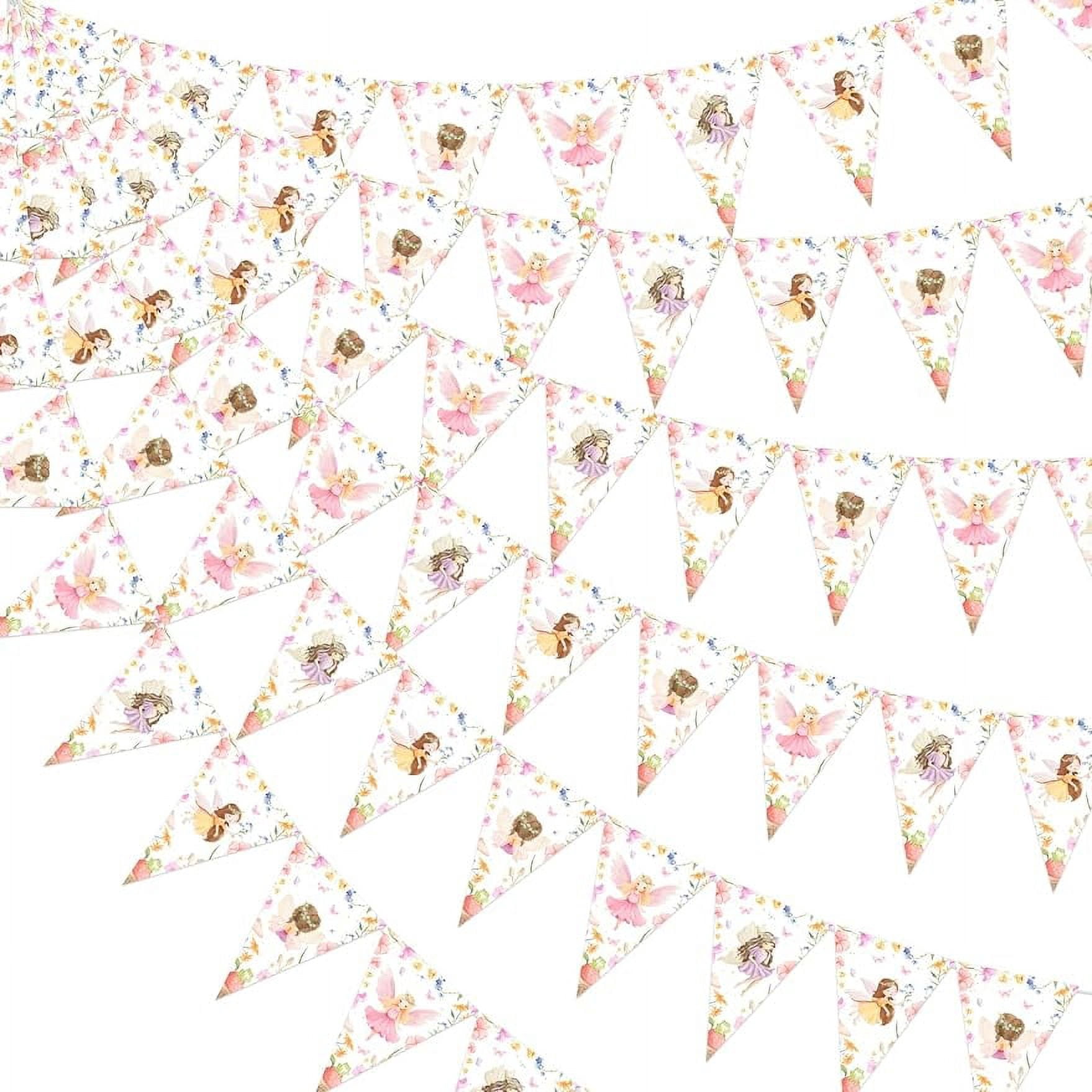 3PCS Fairy Party Banners Fairy Themed Party Decorations for Girls ...