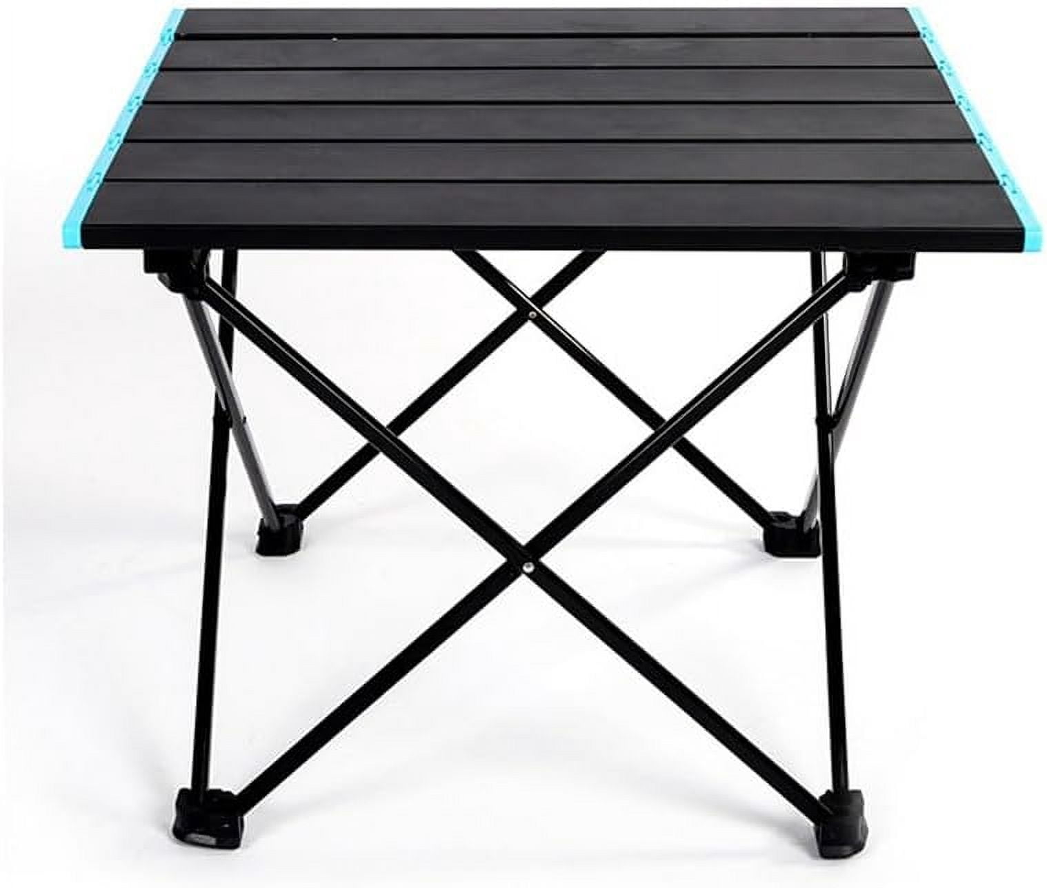 3PCS Folding Camping Table and Chairs Set, Lightweight Portable Picnic ...