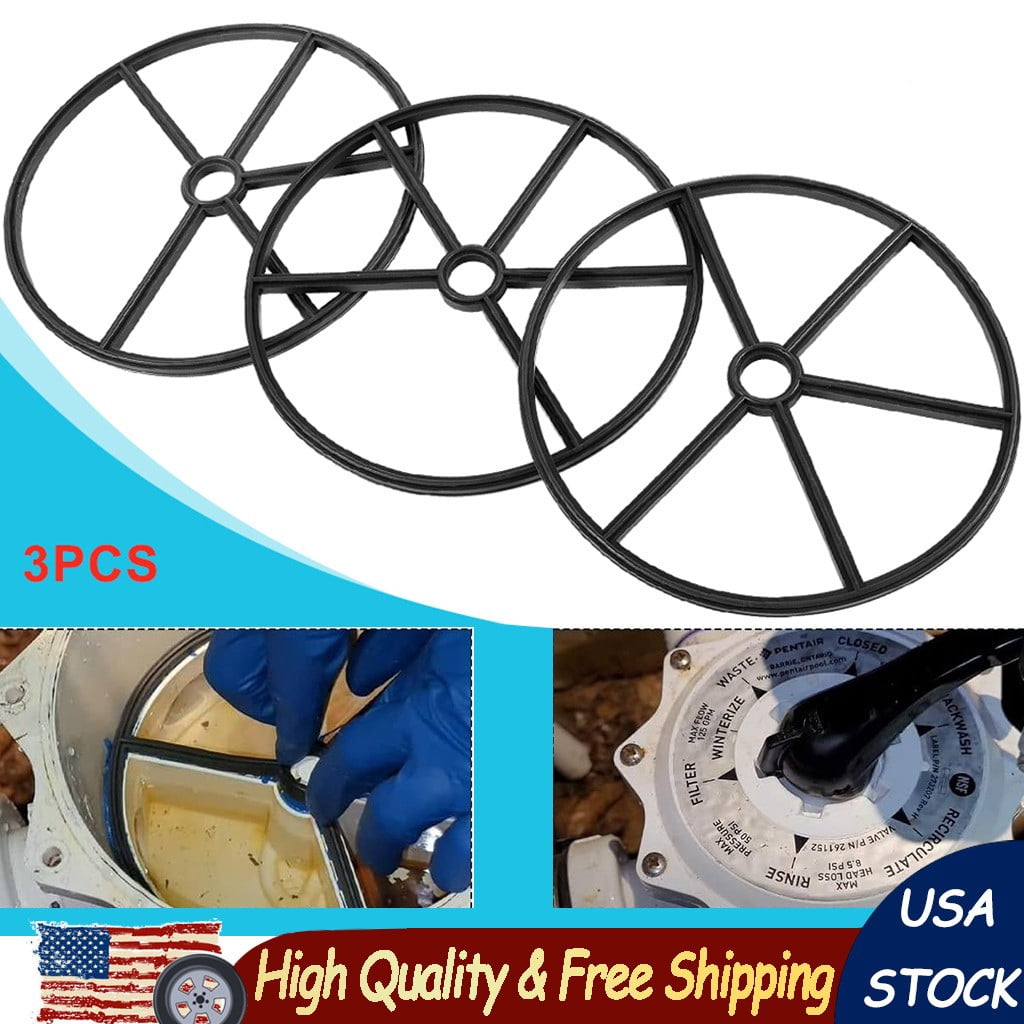 3PCS For Pentair 271148 G-417 2" 271148z Diverter Spider Gasket ...