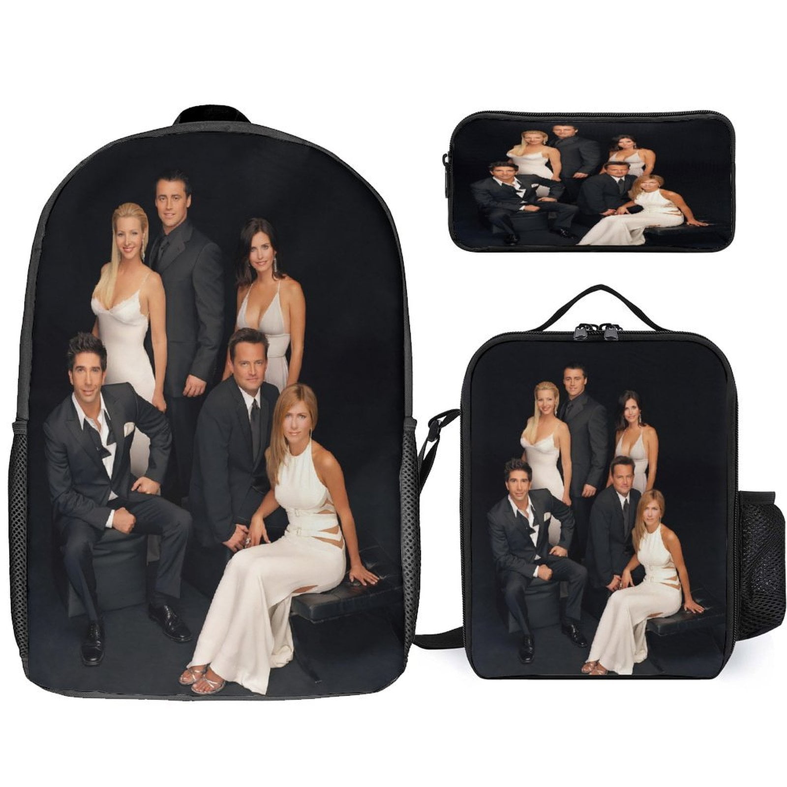 3PCS Friend TV Show Backpack Set Large Capacity Bookpacks With Lunch ...