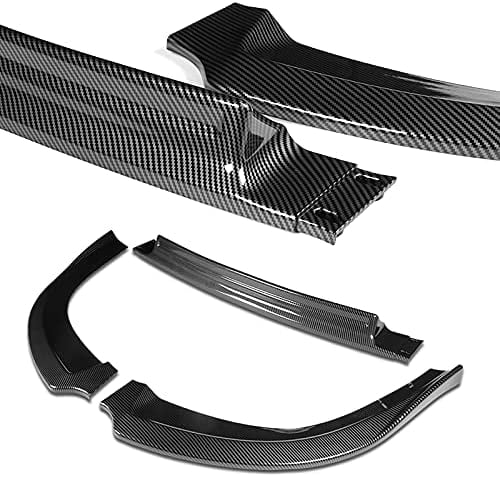 3PCS Front Bumper Body Kit Spoiler Lip fit for compatible with 2008 ...