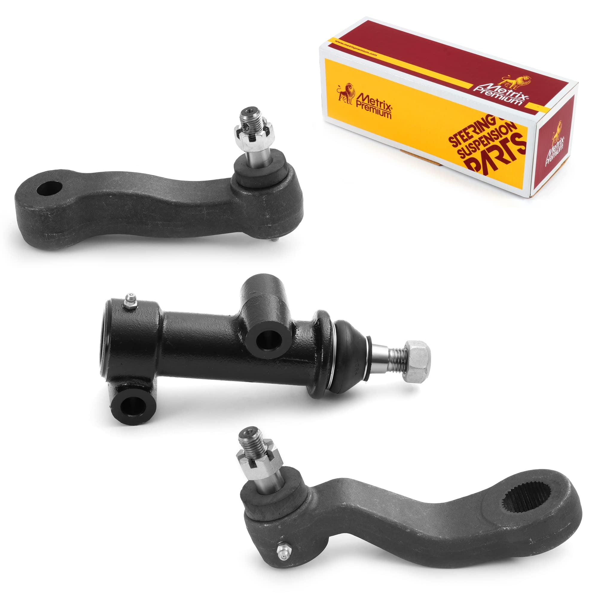 Metrix Premium Chassis Parts - 3 PC Front Idler & Pitman Arm Kit Fits ...