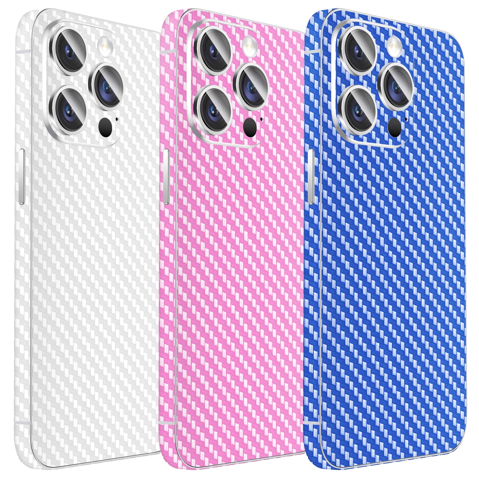 3PCS Glitter Skin Protector Compatible for iPhone 14 Pro Max, LucBuy ...