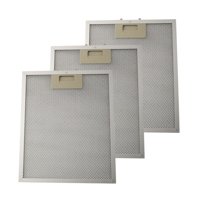 3PCS Grease Filters For RANGEMASTER Cooker Hood Metal 300 X 250mm ...