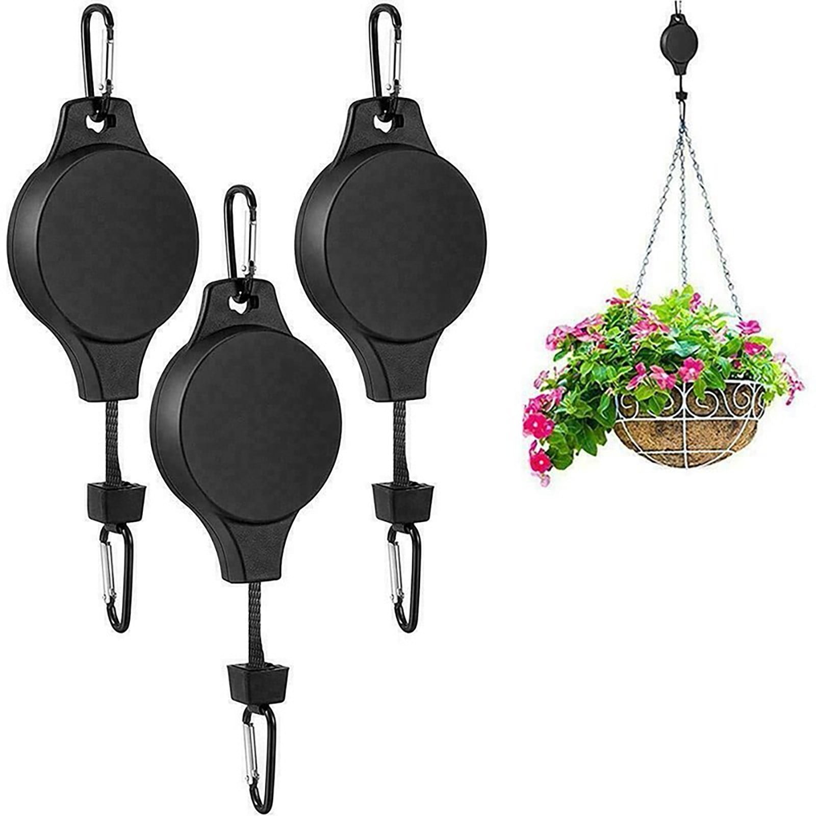 3PCS Horticultural Extendable Lifting Basket Hooks Garden Hooks For ...