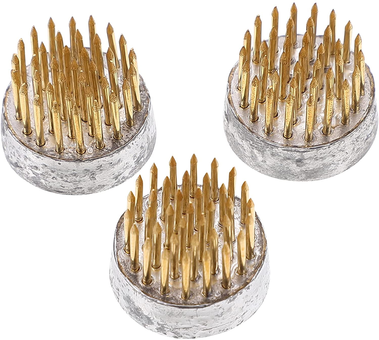 3PCS Ikebana Kenzan Mini Japanese Flower Holder Flower Frogs Floral Ikebana Flower Arranger Pin ...