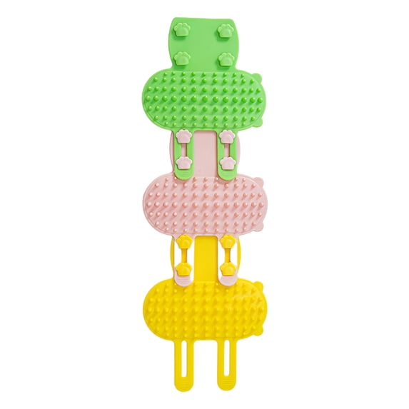 3PCS Interaction Cats Scratching Pad With Massage Bristles Corner ...