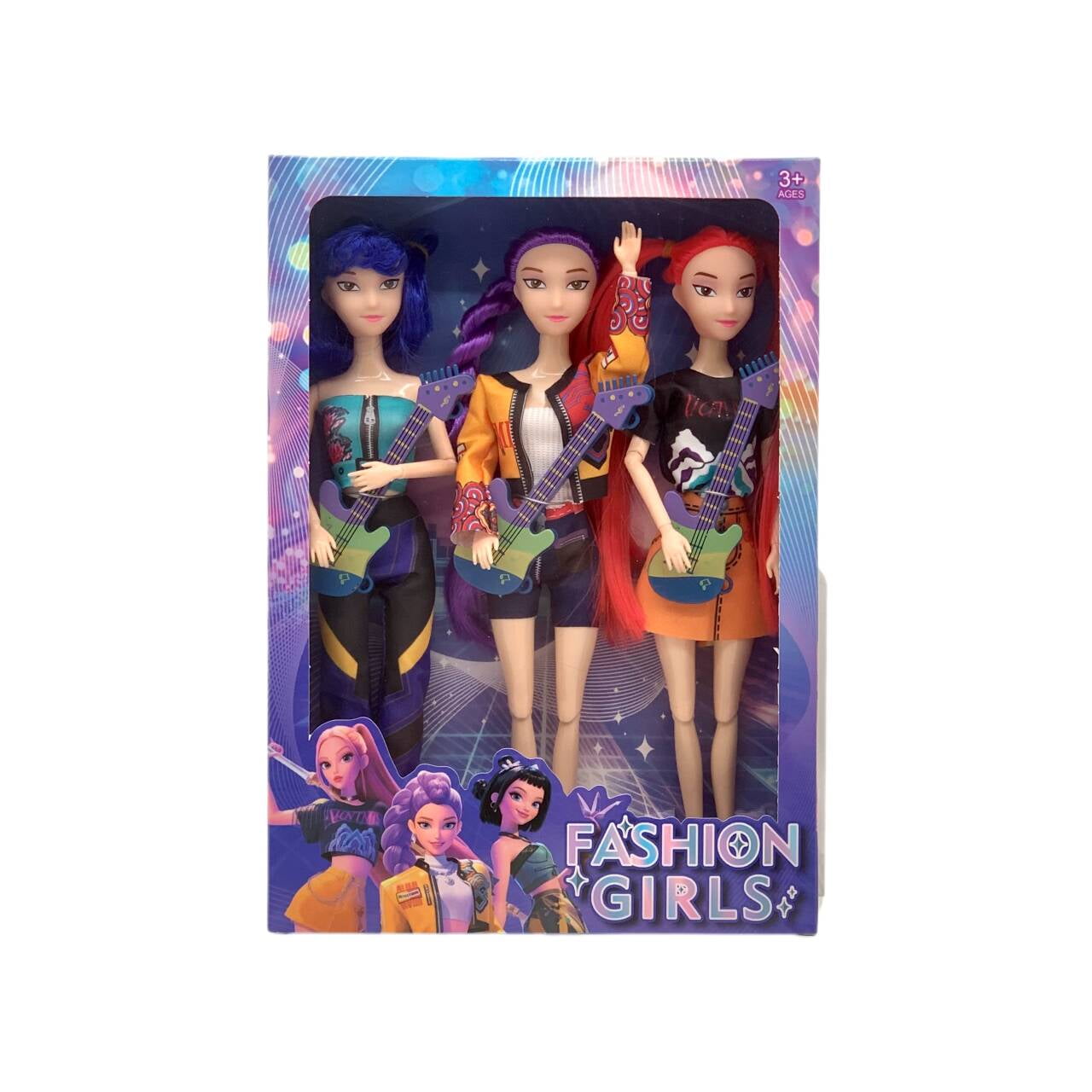 3PCS K+POP Korean Idol Anime Movie Action Figures Set Character ...