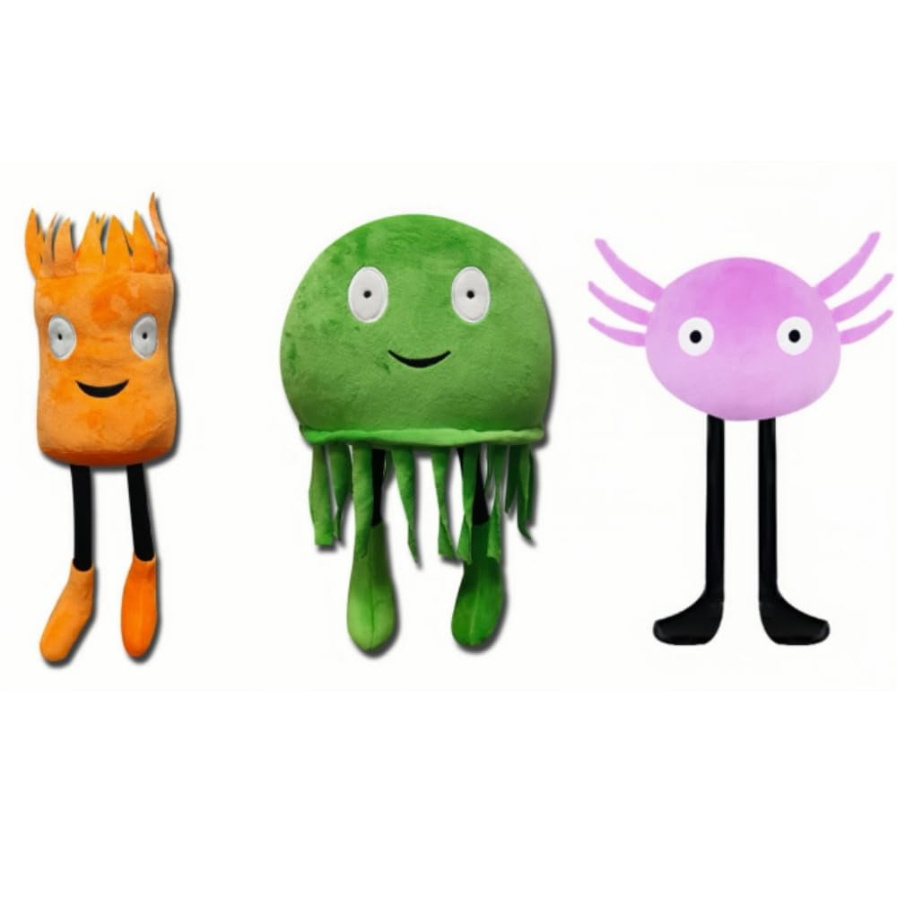 CY Productions 3PCS Kinitopet Plush Set, Cat Alastor, Big Support, Safe ...