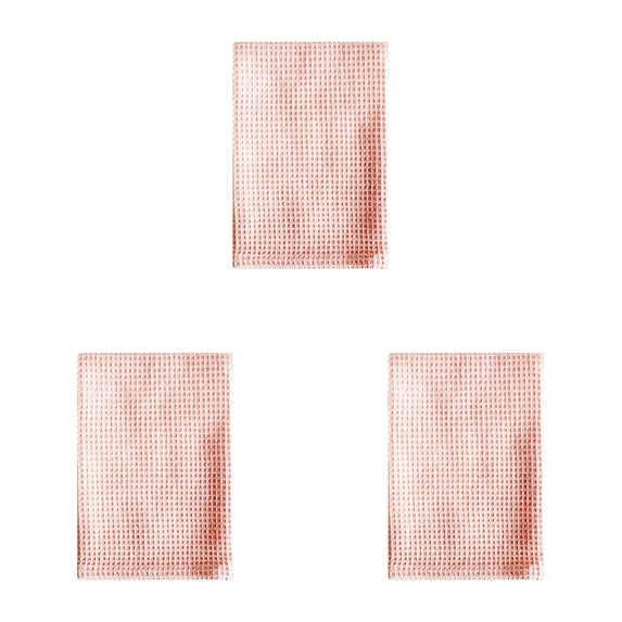 3PCS Kitchen Dish Towels – Durable Cotton Waffle Dishcloths for Drying ...