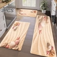 3PCS Kitchen Rugs, Welcome Door Mat set, Home Decoration for Front Door ...