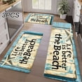 3PCS Kitchen Rugs, Welcome Door Mat set, Home Decoration for Front Door ...