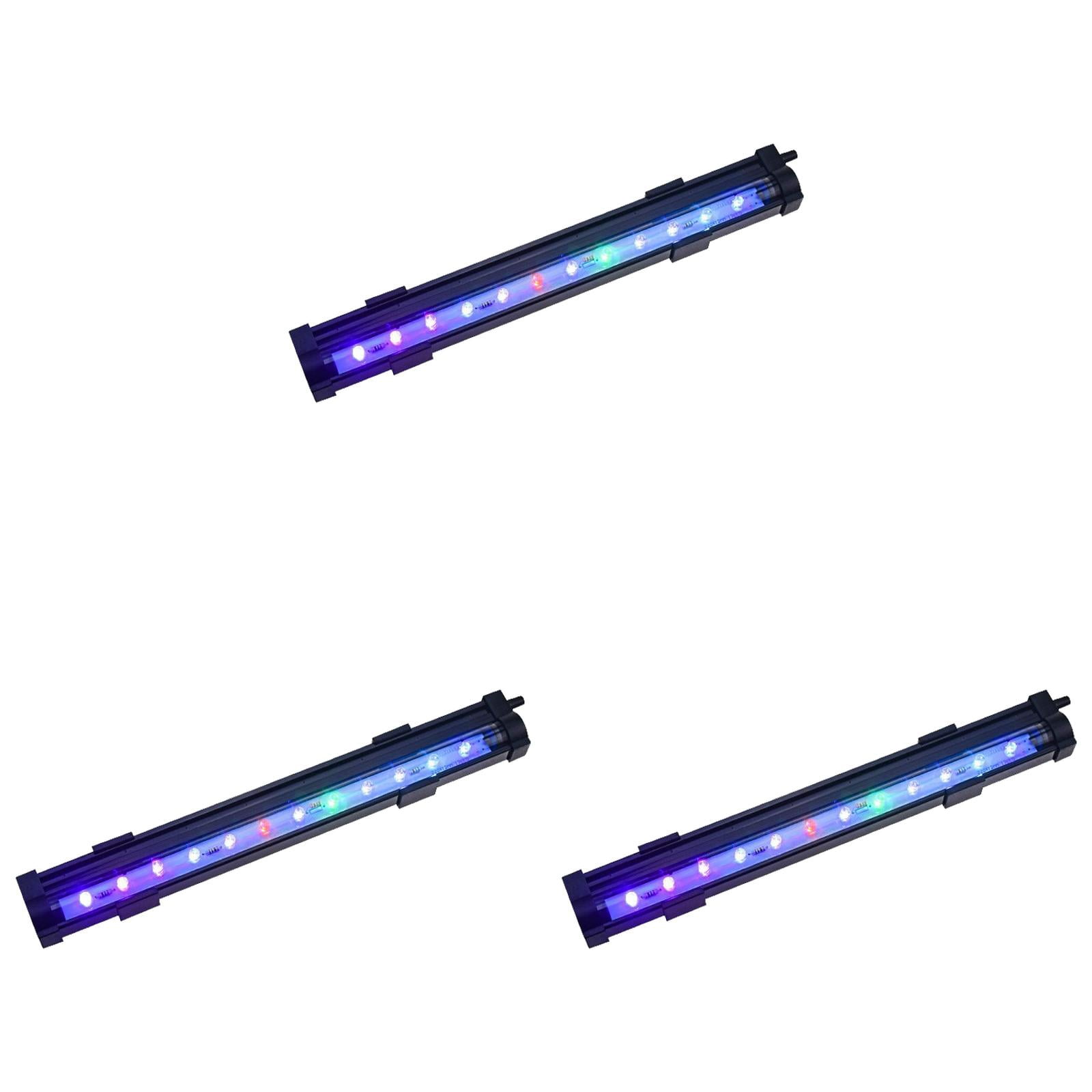 3PCS LED Aquarium Bubbler Light - Color Changing Submersible Fish Tank ...