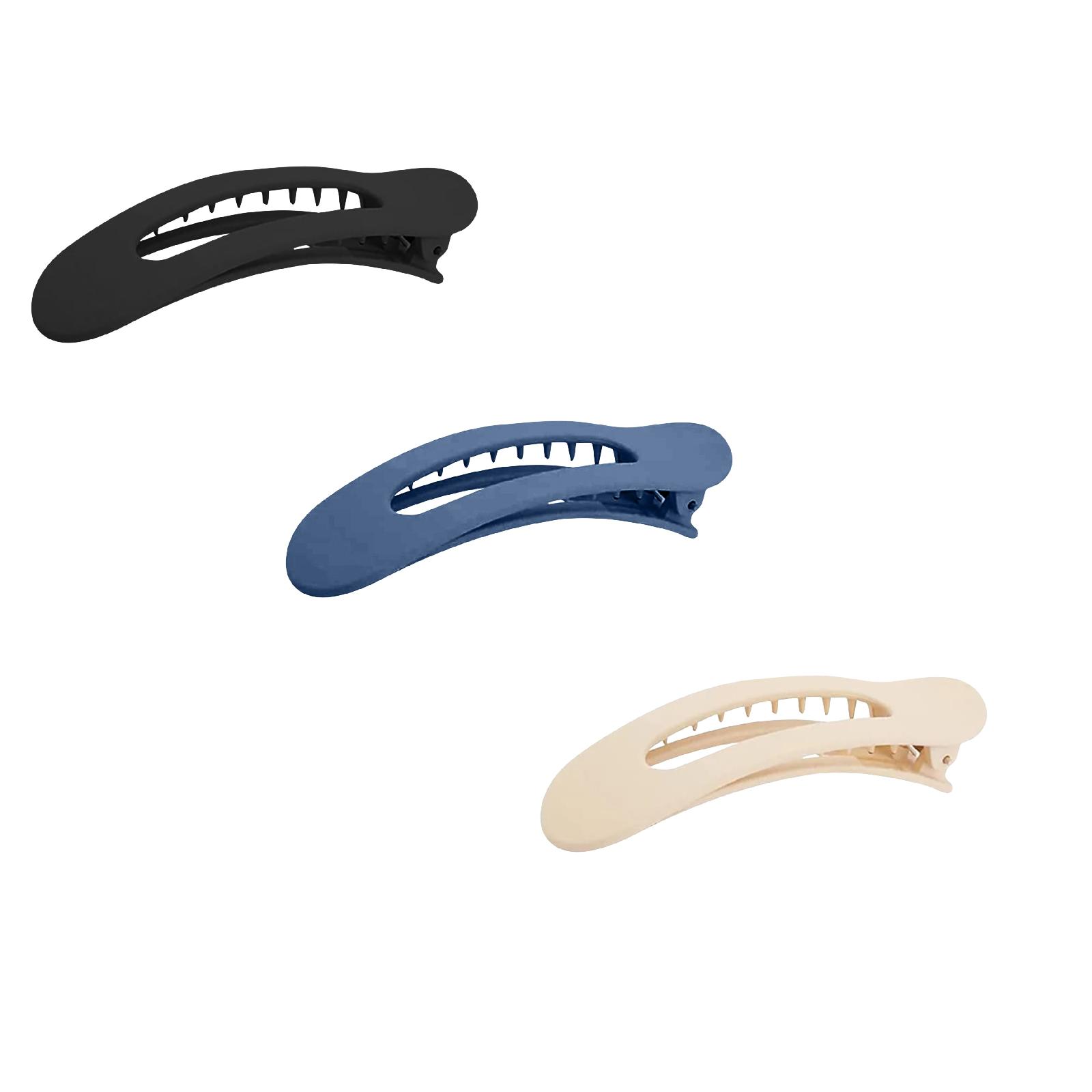 3PCS Large Flat Hair Clips for Women,Flat Hair Clips for Thin Hair ...