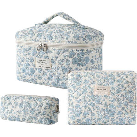 LEEYNEER Travel Hanging Toiletry Bag Hanging Travel Makeup Organizer ...