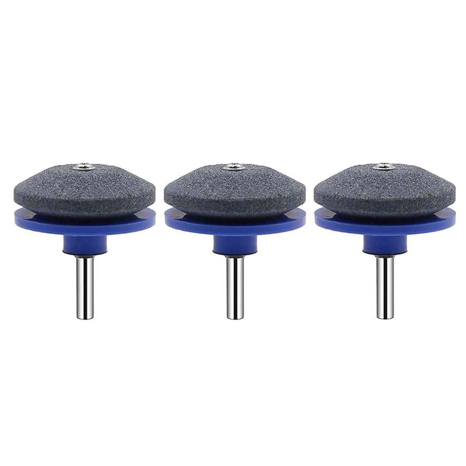 3pcs Lawnmower Dull Blade Sharpener Lawn Mower Blade Sharpener Tool
