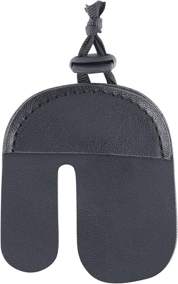 3PCS Leather Archery Finger Tabs Long Bow Finger Hand Protect Guard ...