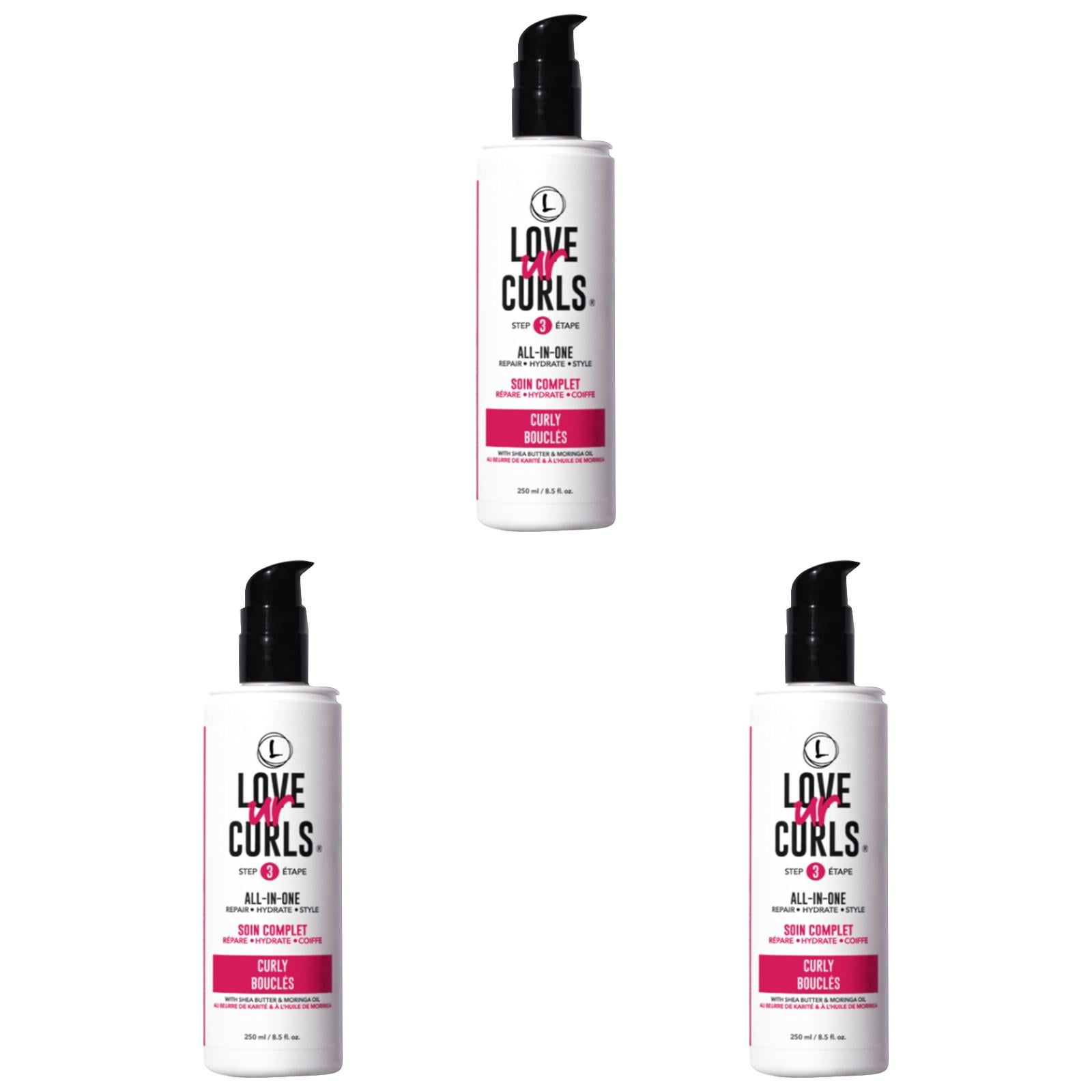 3PCS Love Ur Curls All in One Curl Cream Styler, Anti Frizz Curling ...