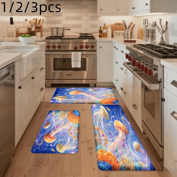 3PCS Mat Set, Welcome Door Rug, Home Decoration for Front Door, Kitchen ...