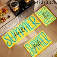 3PCS Mat Set, Welcome Door Rug, Home Decoration for Front Door, Kitchen ...