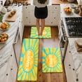 3PCS Mat Set, Welcome Door Rug, Home Decoration for Front Door, Kitchen ...