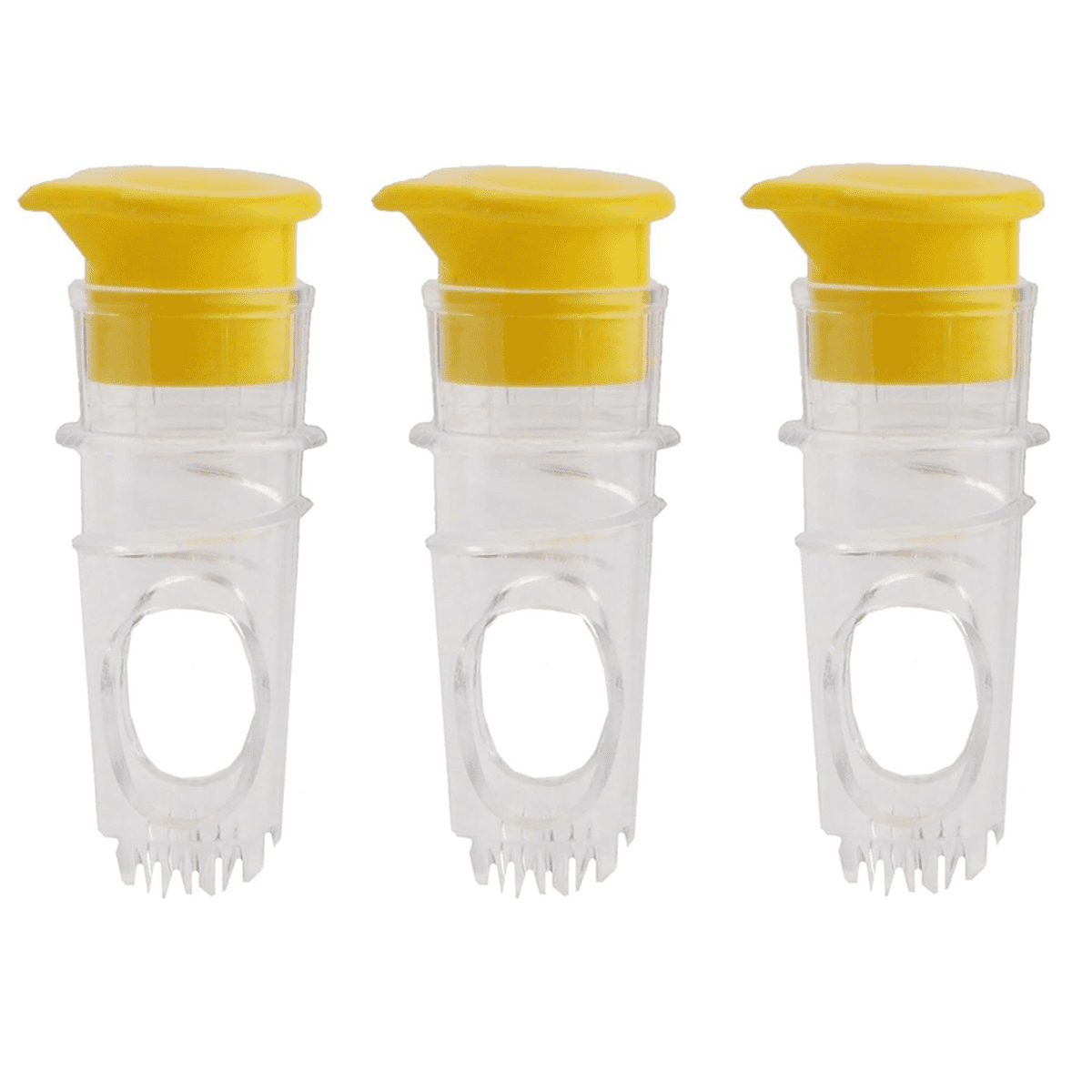 3PCS Mini Manual Lemon Squeezer, Portable Lemon Juicer, Multifunctional ...