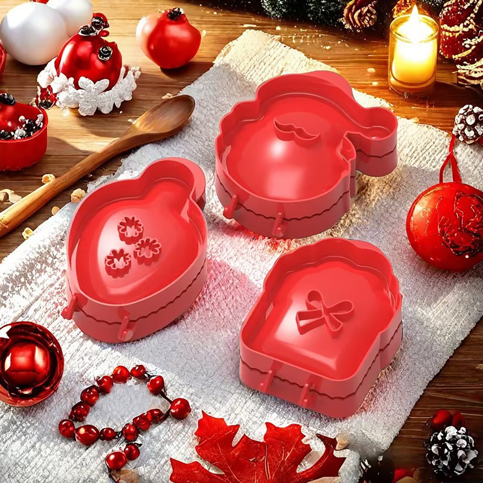3PCS Mini Pie Molds for Baking, Holiday Mini Pie Molds Set, Dough ...