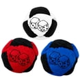 3PCS Mixed Color Dice Pattern Footbag Set, Assorted Juggling Kick Ball ...