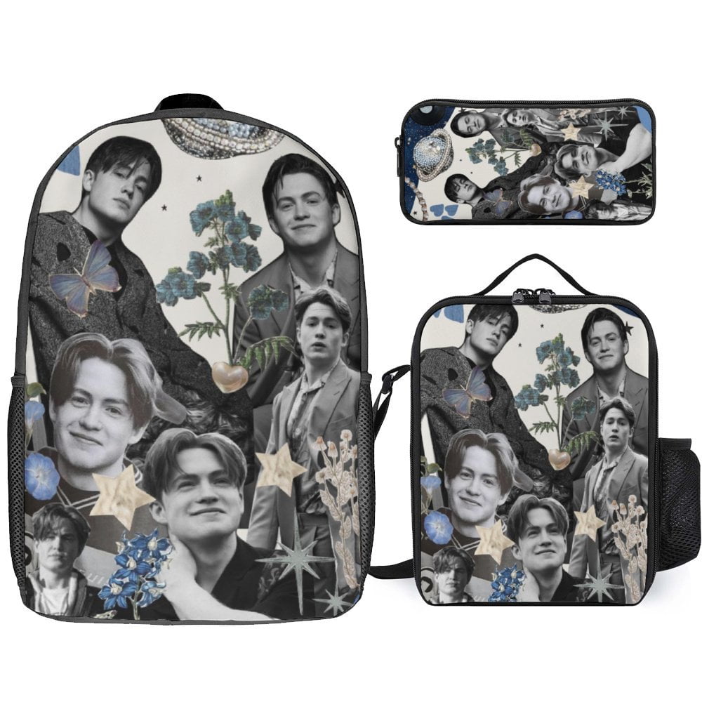 3PCS Multi-functional Backpack Set, Nick Nelson Kit Connor Laptop Bag ...