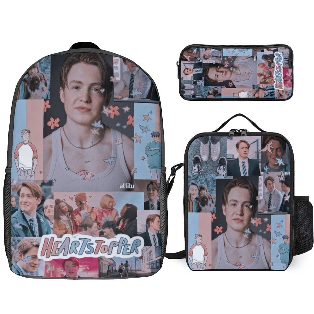 3PCS Multi-functional Backpack Set, Nick Nelson Kit Connor Laptop Bag ...