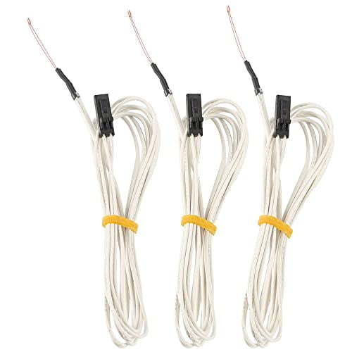 3PCS NTC 3950 100K Thermistor with 1 Meter Wiring for EinsyRambo ...