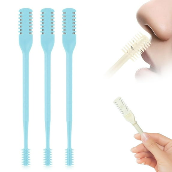 3PCS Nasal Hair Cutter Portable Travel Essentials,2026 Manual 360 ...