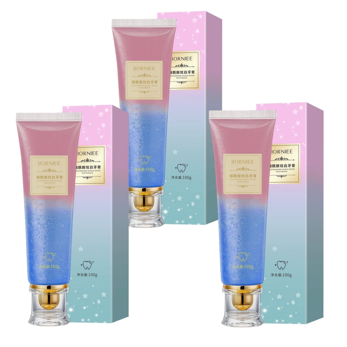 3PCS Niacinamide Whitening Toothpaste, Teeth Whitening Toothpaste ...