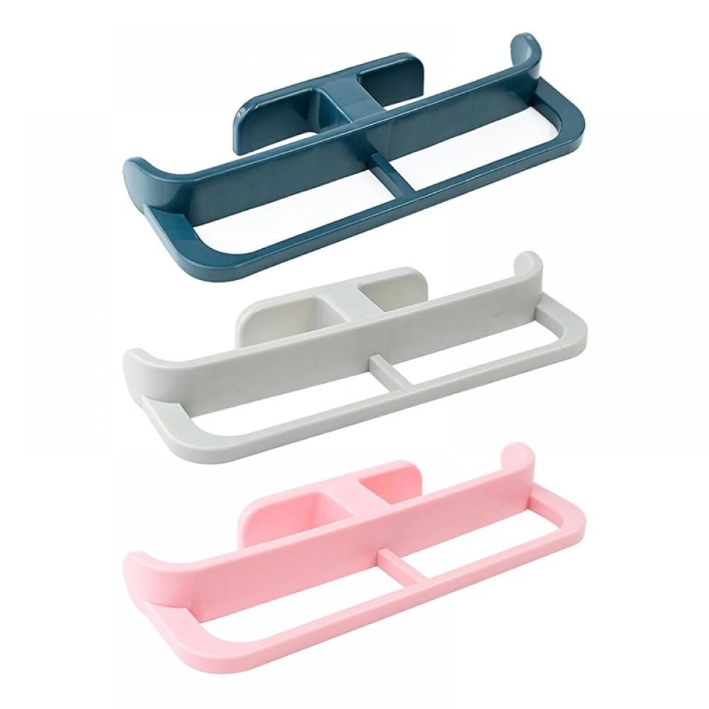 3 Pcs Folding Slippers Rack, Non-perforated Bathroom Slippers Rack ...