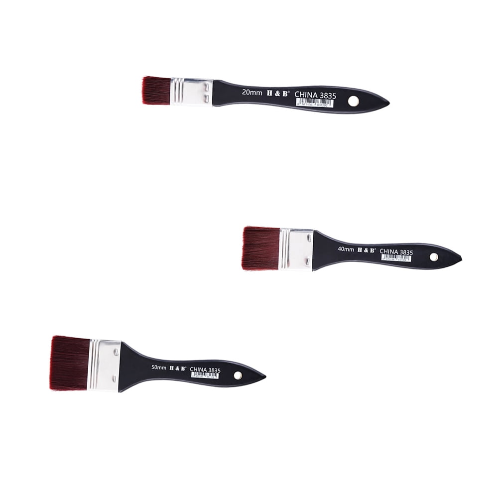 BESTOYARD Nylon Oil Painting Set with Wooden Handles for Artists and ...