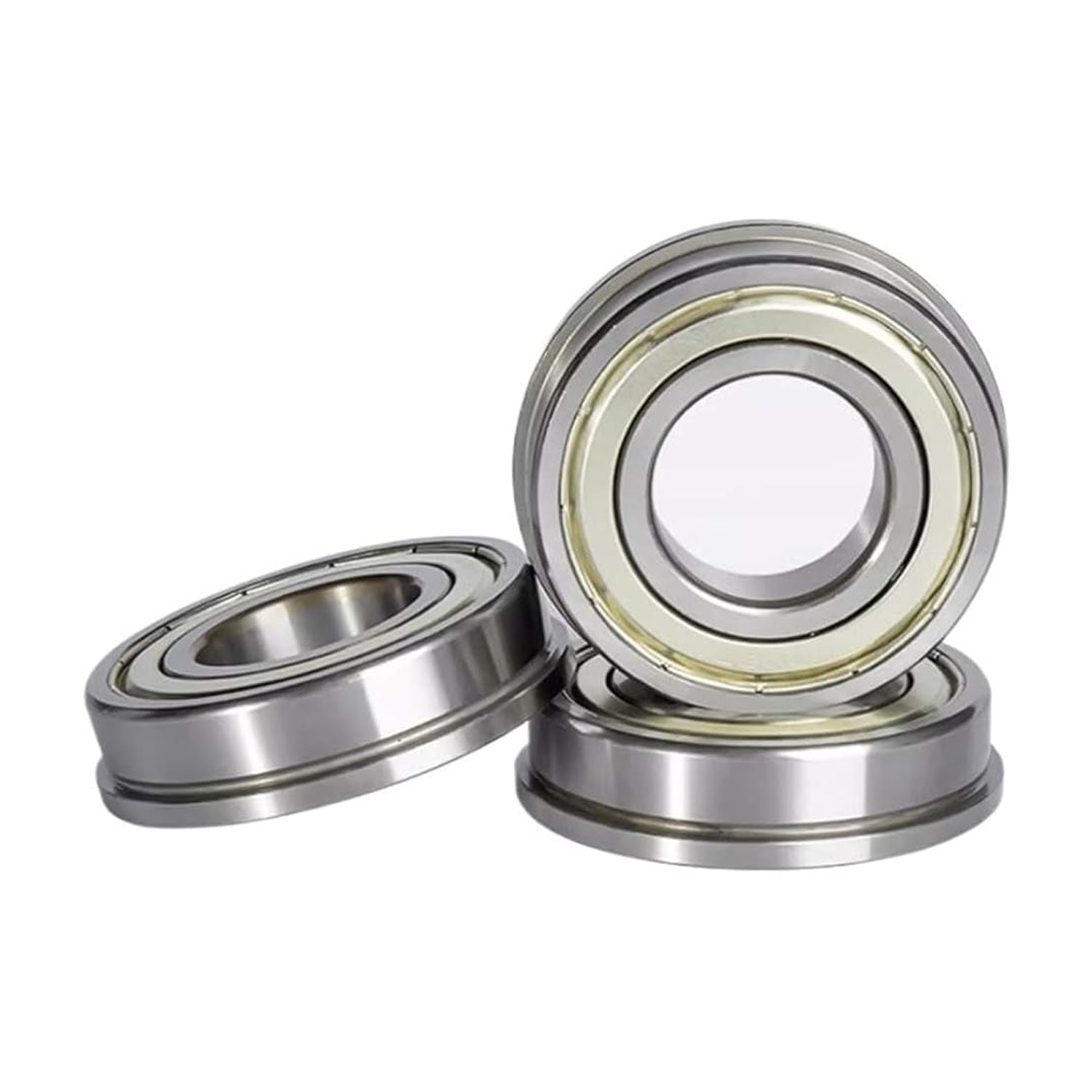 3PCS P5 Flange Bearing F6300/F6301/F6302/F6303/F6304/F6305/F6306/F6307 ...