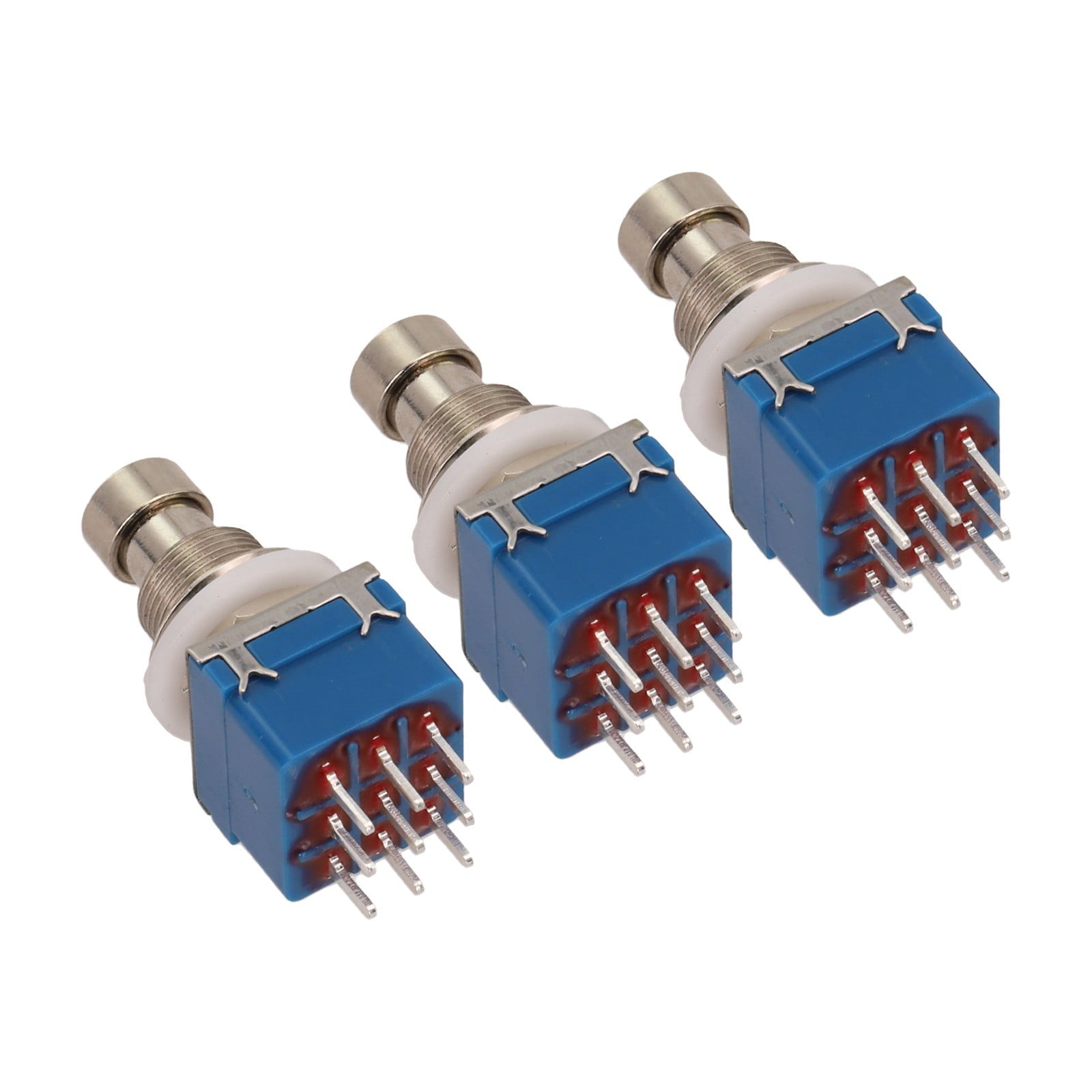 3PCS PCB Button Switch 3PDT Foot Switch for Guitar Pedal Effectors ...