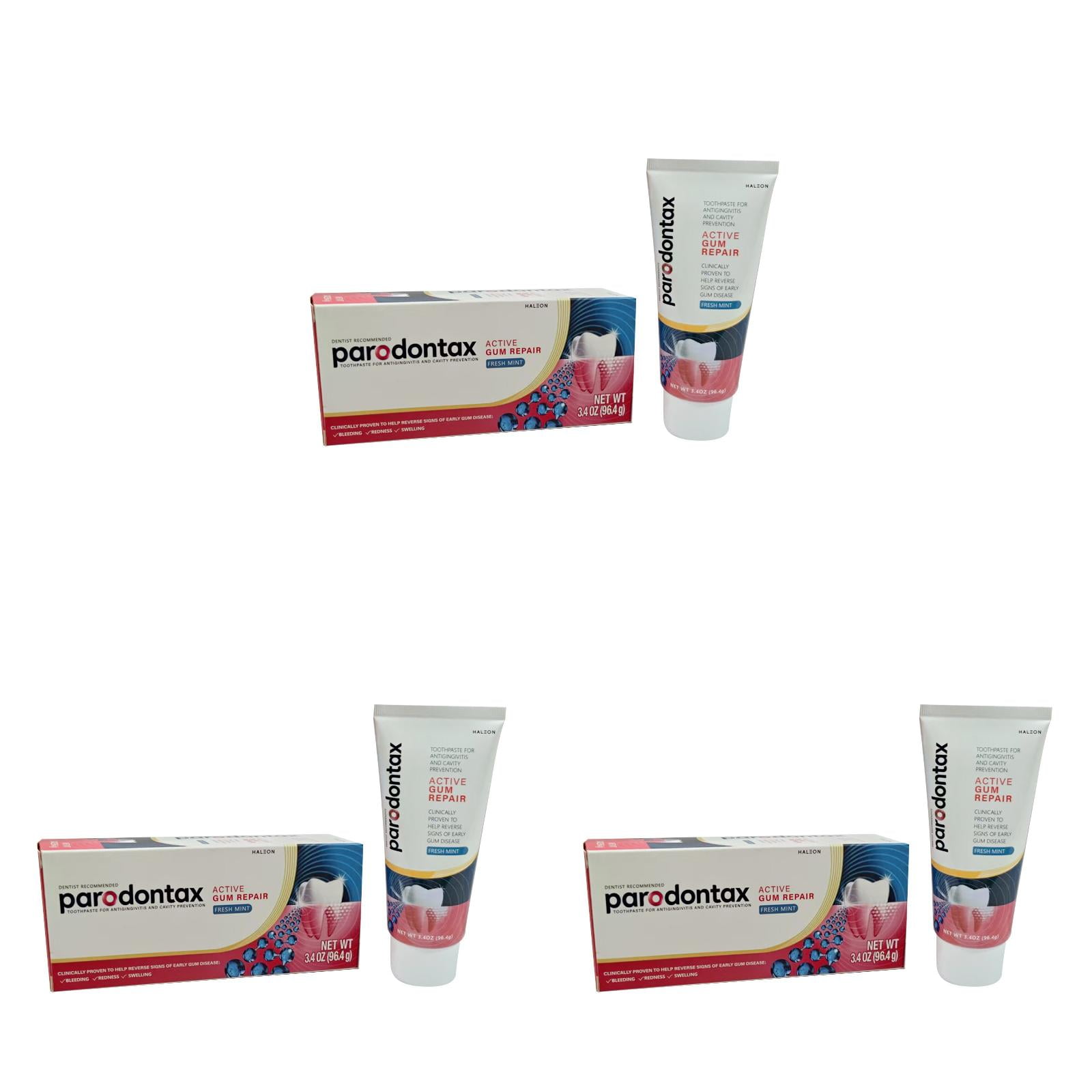3PCS Parodontax Active Gum Repair Toothpaste, Reverse Early Gum Disease ...
