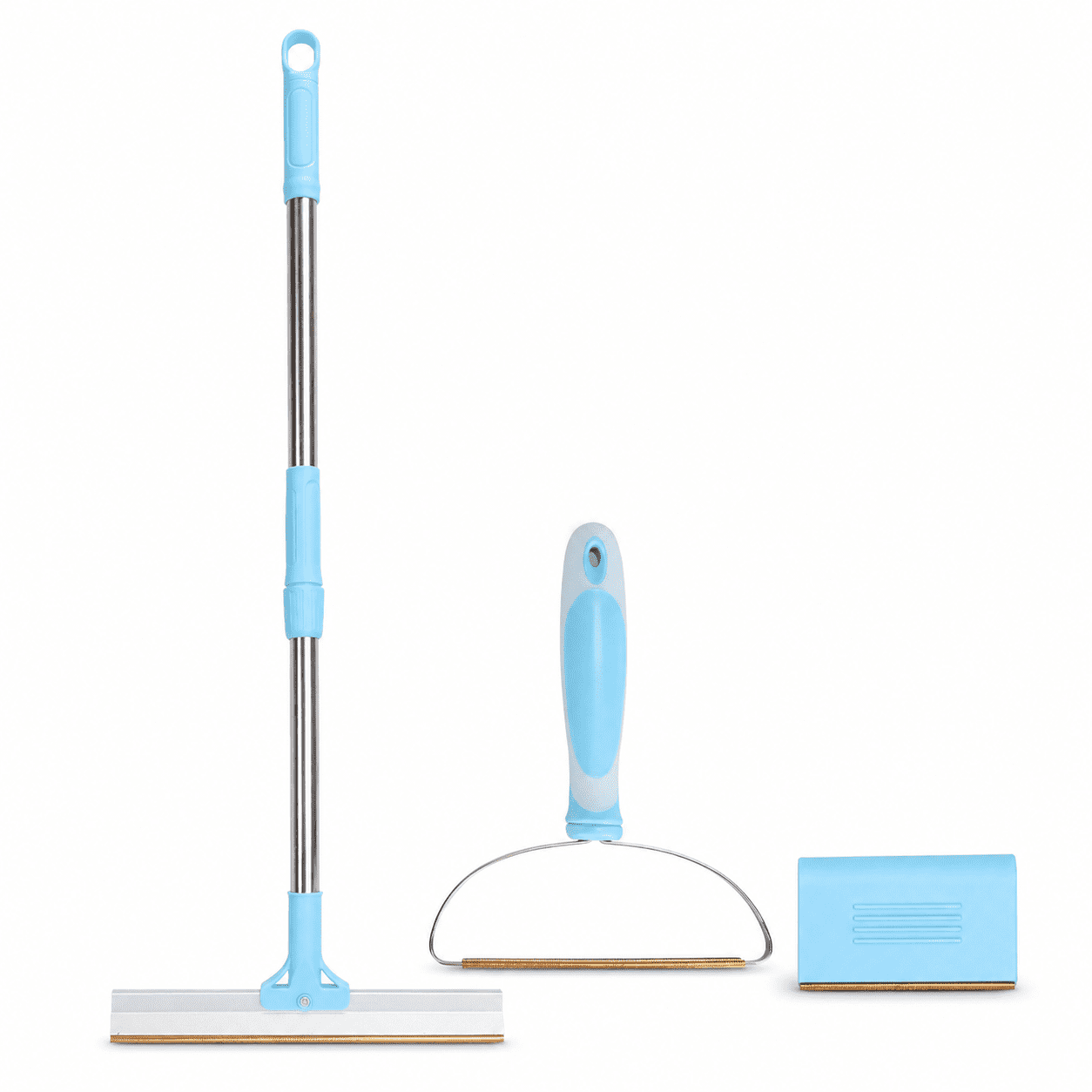 3-Piece Pet Hair Removal Kit for Dog and Cat Hair, Lint Shaver, Rake ...
