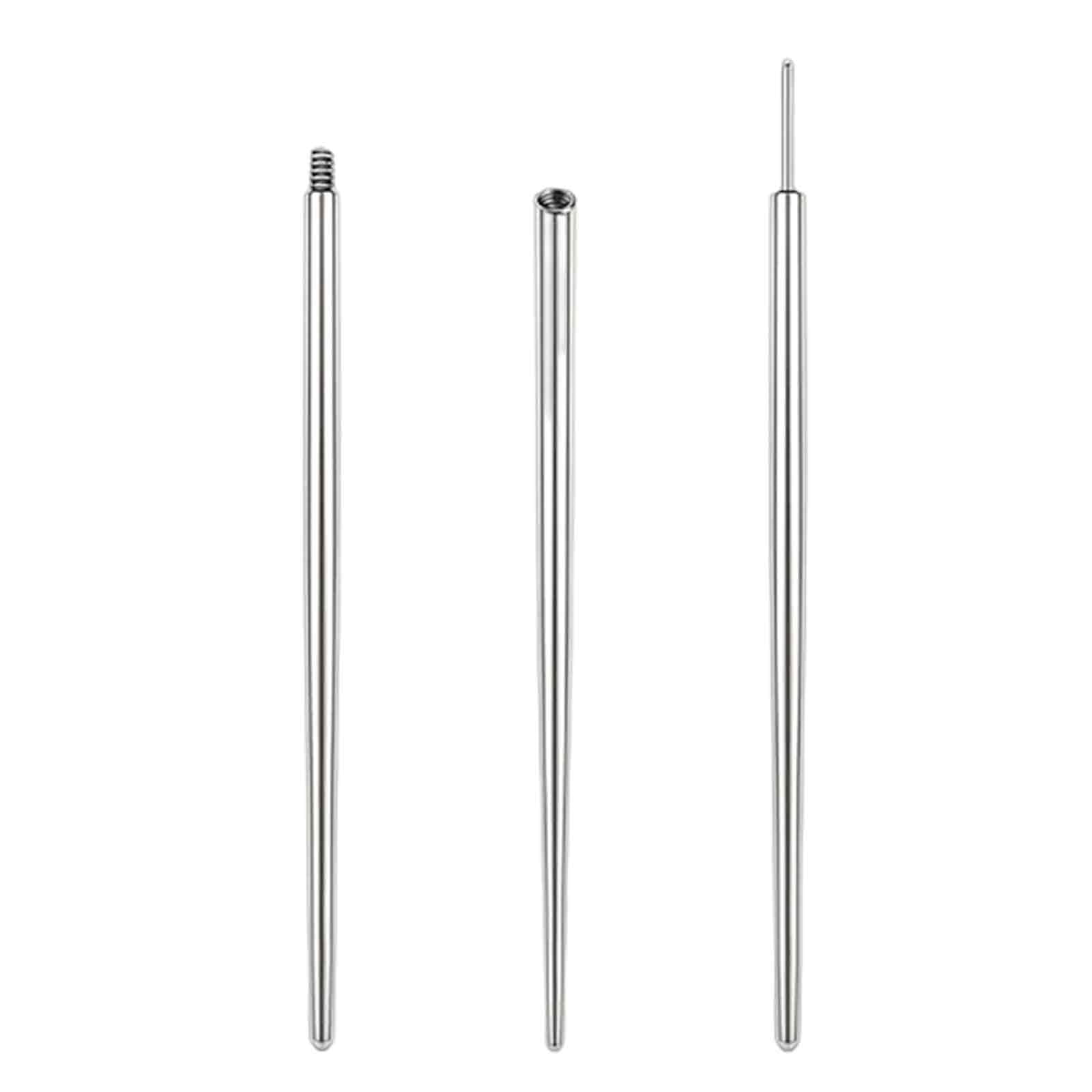 3PCS Piercing Taper, 16G Insertion Pin Body Taper, Piercing Needle ...