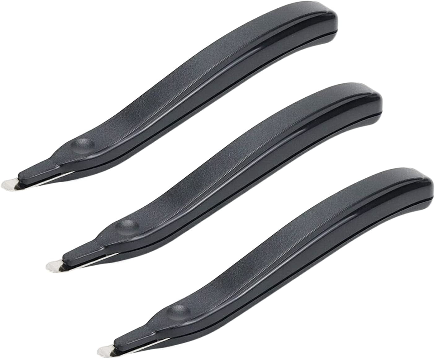 3PCS Plastic Black Staple Remover Puller,Stapler Remover Black ...