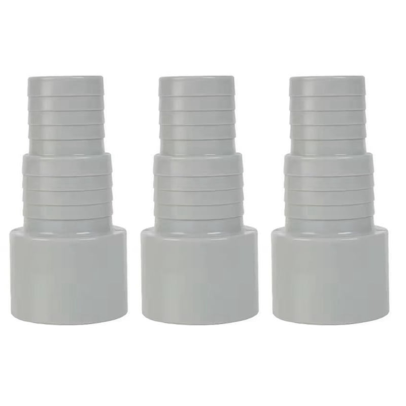 3PCS Pool Pump Hose Adaptor Ø50mm Connector Hose Nozzle for Hoses Inner ...