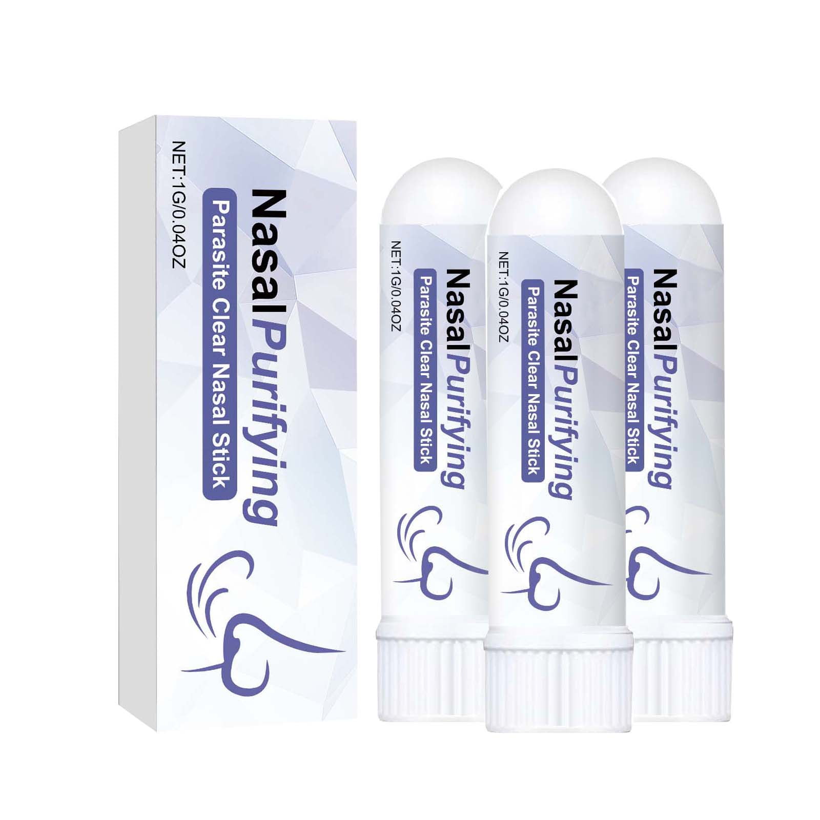 3PCS PuriNose Nasal Inhaler - Improves Circulation , Enhance Breathing ...