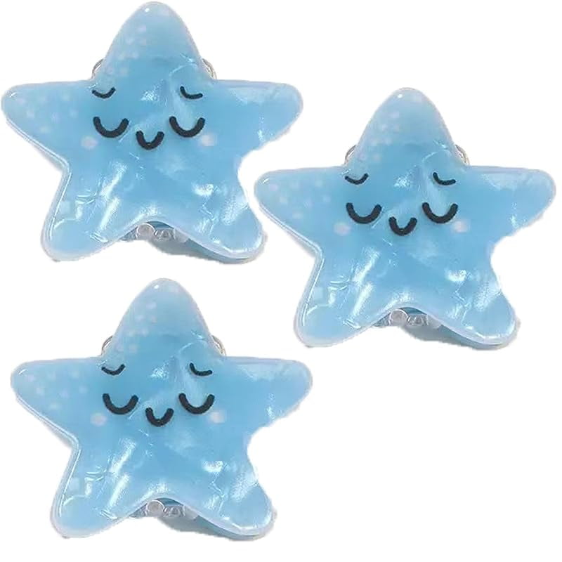 3PCS Red Crab Hair Clips,Mini Crab Claw Clips,Ocean Hair Clip,Animal ...