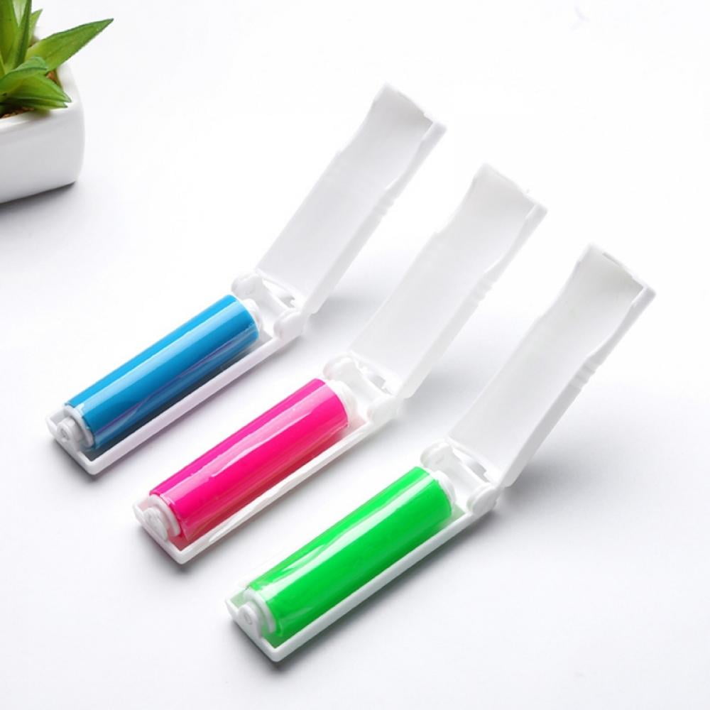 3PCS Reusable Folding Lint Roller, Washable Travel Sticky Dust Picker ...