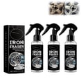 3PCS Rust Remover Spray – Fast Acting Iron Powder & Rust Remover for ...